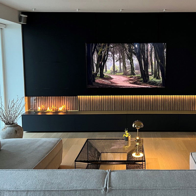 Decoflame Net Zero Fireplaces - Electrification Ready - Real Flame