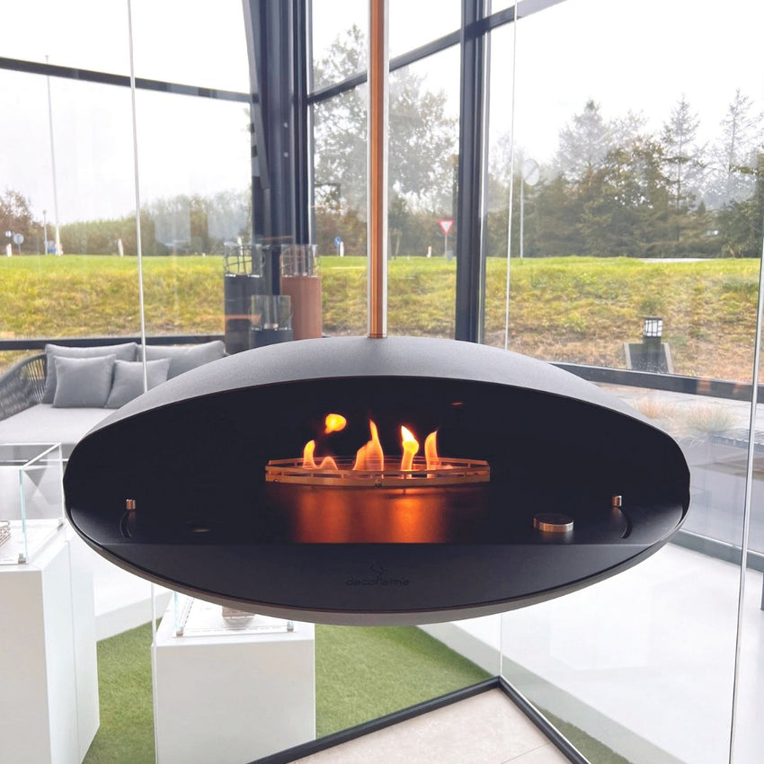 Decoflame Net Zero Fireplaces - Electrification Ready - Real Flame