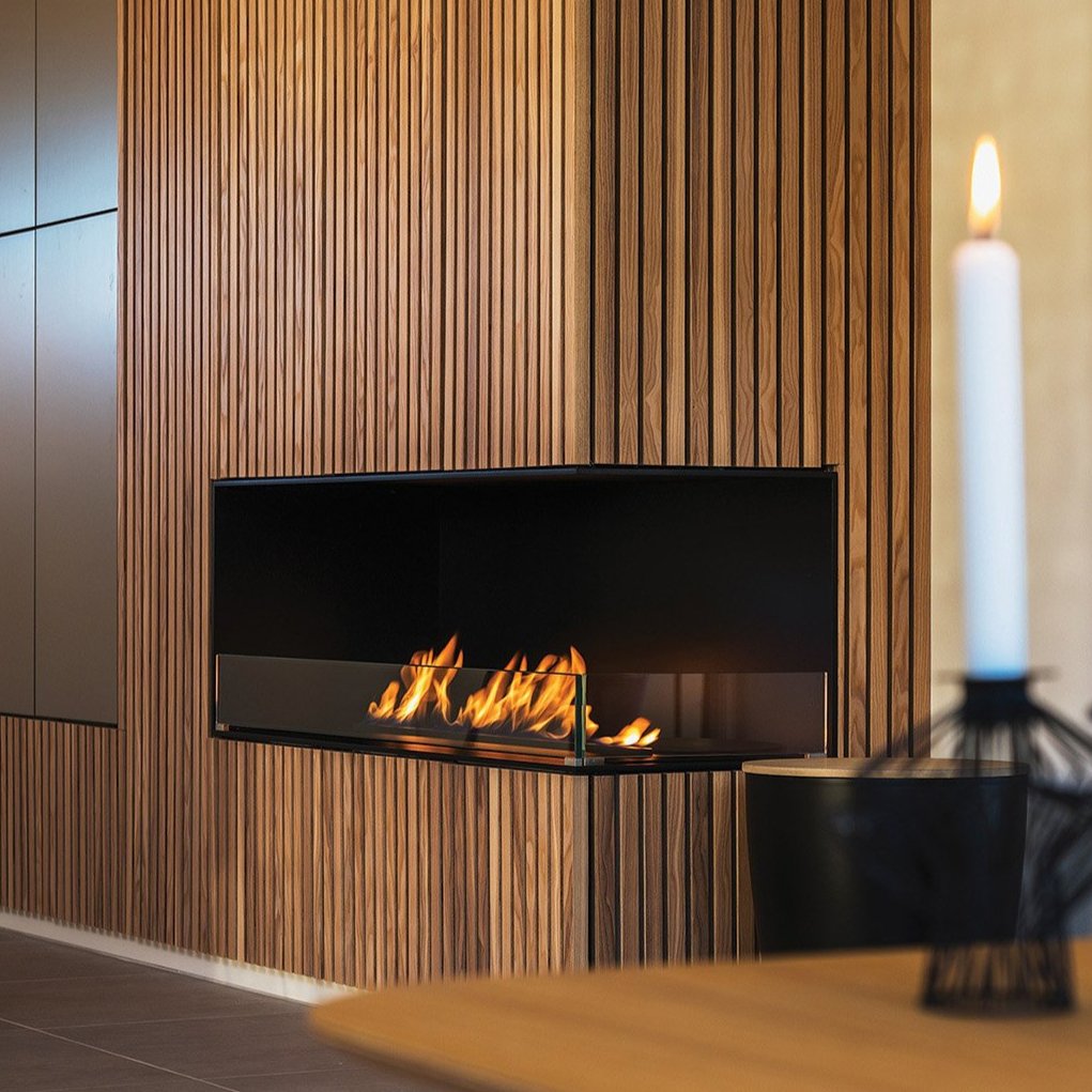 Decoflame Net Zero Right Corner BEV Bioethanol Fireplace Australia Sale ...