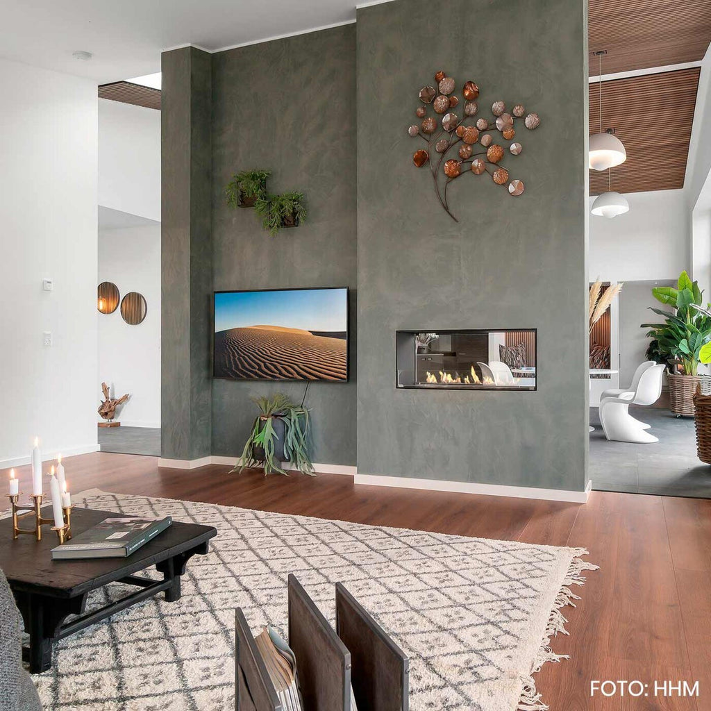 Decoflame Net Zero See-Through Built-In Bioethanol Fireplace Australia ...